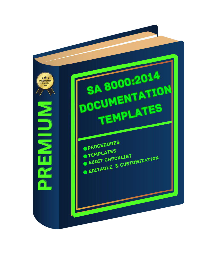 SA 8000:2014 Document Templates | ISO Templates | ISOEHS